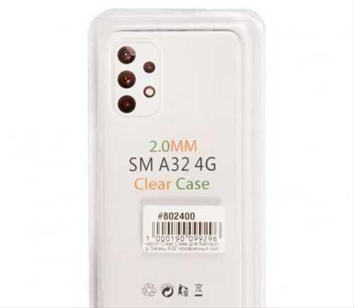 Чехол Clear Case для Samsung Galaxy A32 прозрачный