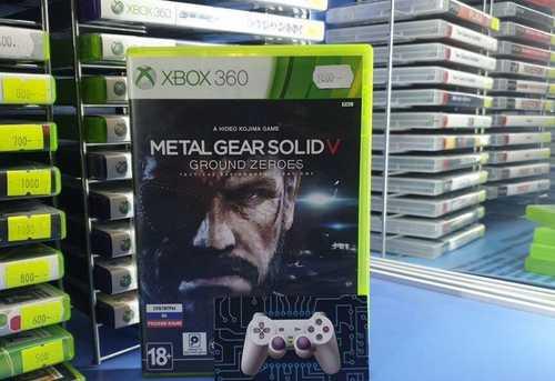 Metal gear solid v 5 Crounds Zeroes xbox 360 б/у