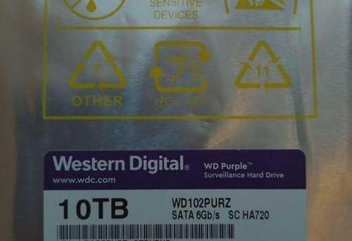 Жесткий диск Western Digital WD Purple 10 TB