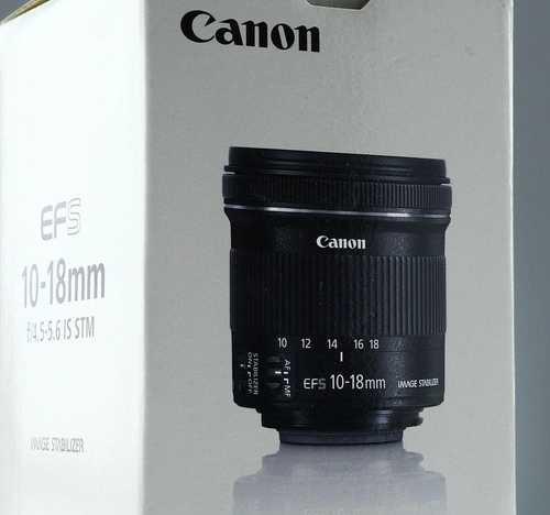 Canon EF-S 10-18mm f/4.5-5.6 IS STM