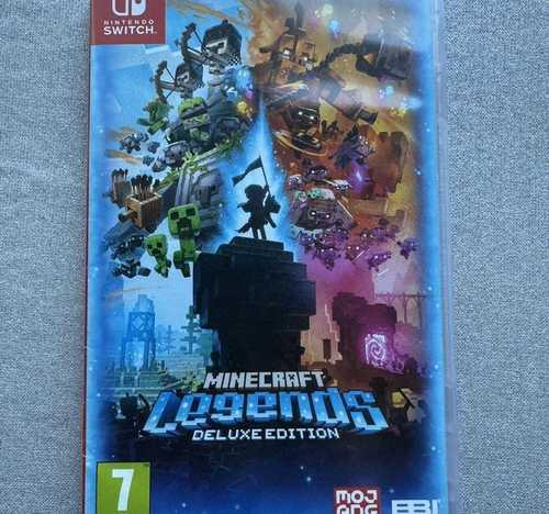 Minecraft Legends deluxe edition Nintendo switch