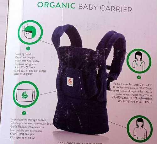 Эргорюкзак Ergobaby Organic