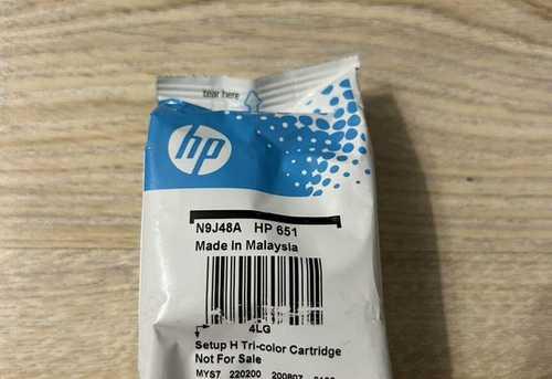 Печатающая головка HP 651 N9J48A (C2P11AE) color