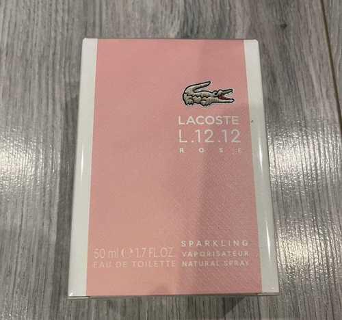 Lacoste L 12.12 rose sparkling новые оригинал