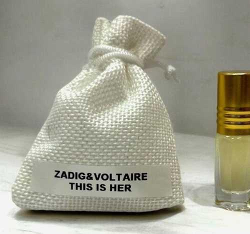 Масляные духи zadig voltaire this IS HER 3ml