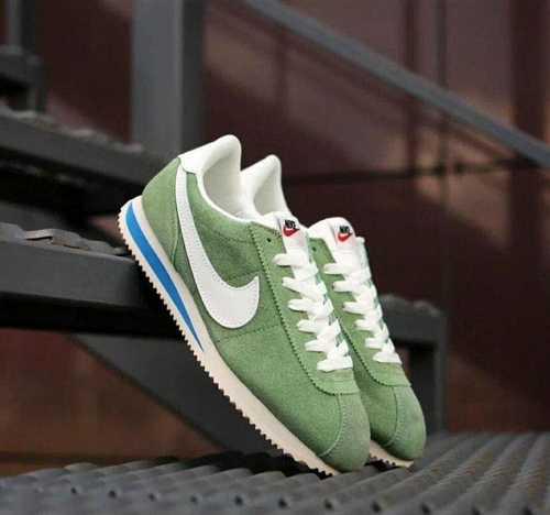 Кроссовки nike cortez vintage green мужские