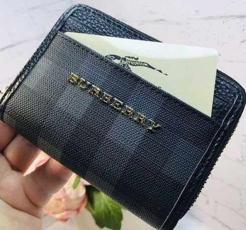 Кошелёк Burberry женский натуральная кожа новый