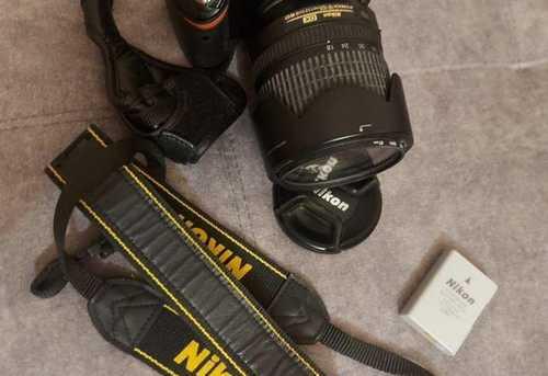 Nikon d3200, объективы, вспышка, сумка