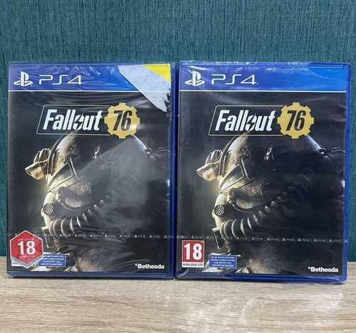 Игра PS4 Fallout 76. Диск новый