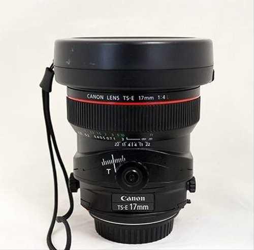 Объектив Canon TS-E 17 mm f4 L