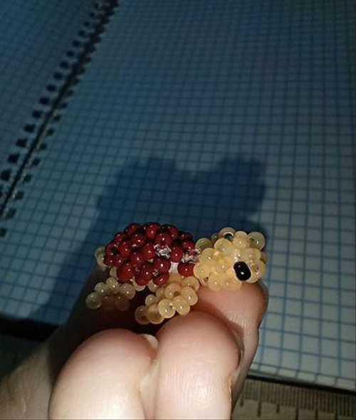 Черепашка из бисера