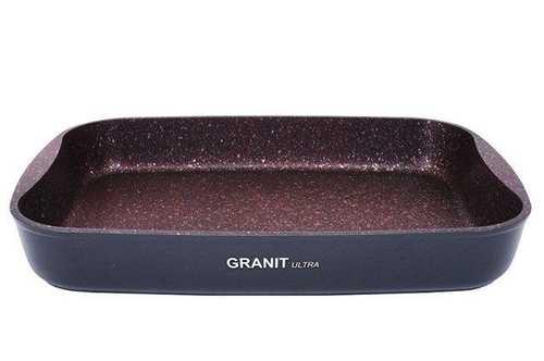 Противень с ап Kukmara Granit Ultra Red 400x295x50