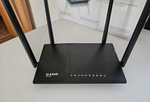 Wifi роутер гигабитный D-Link DIR 825