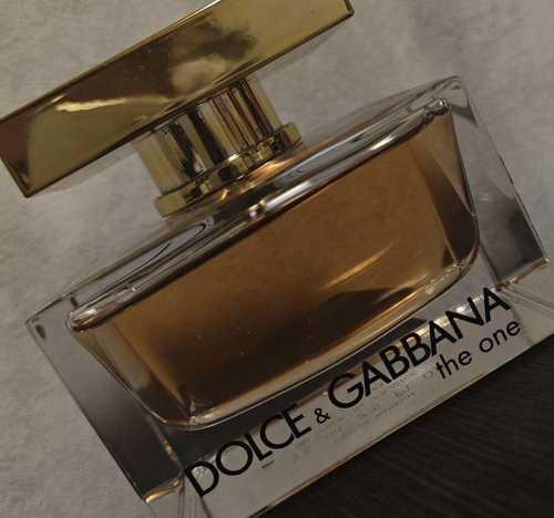 Парфюмерная вода dolce gabbana the one