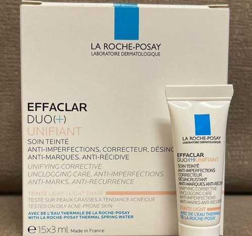 Effaclar Duo  Unifiant / Эфаклар С Тоном 15х3мл