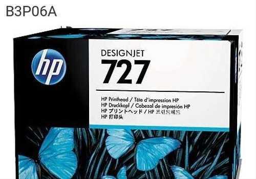 Печатающая головка HP 727 Струйный Ф-черн./Голуб
