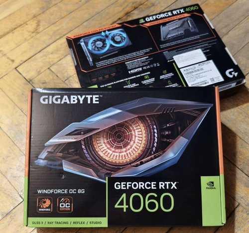 Видеокарта gigabyte RTX4060 windforce OC 8G Новая