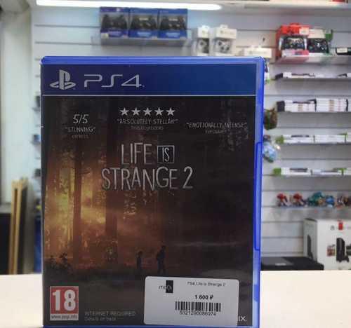 PS4 Life is Strange 2 Б/У