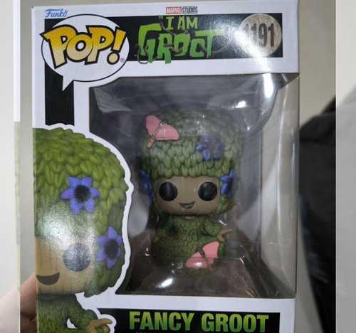 Фигурка Funko Bobble Marvel I Am Groot Marie Hair