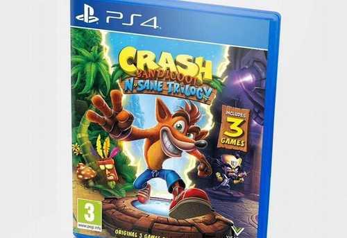 Crash Bandicoot N Sane Trilogy (PS4) английская ве