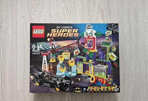 Новый Lego DC Super Heroes 76035 Jokerland