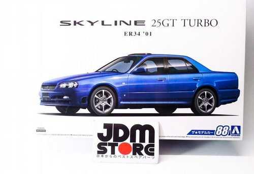 Сборная модель Nissan Skyline ER34 25GT Turbo '01