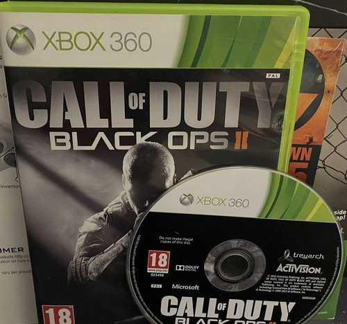 Call of duty Black Ops 2 Xbox 360 англ