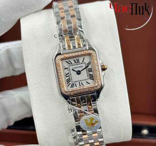 Часы Cartier Panthere 22мм с кристаллами