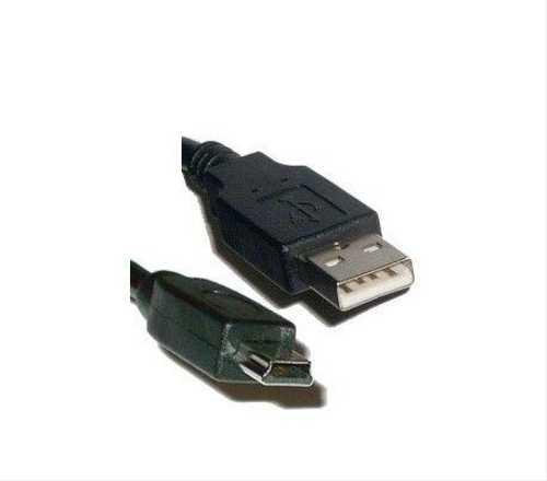 Кабель miniUSB 5pin 1.0m D-10