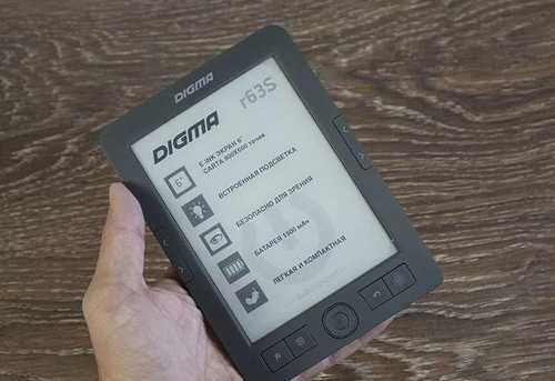 Электронная книга Digma R63S с подсветкой