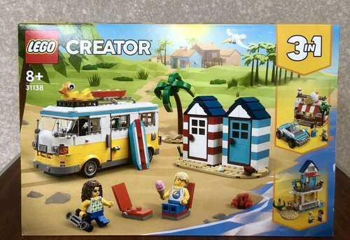 Lego Creator 31138 Пляжный фургон для кемпинга