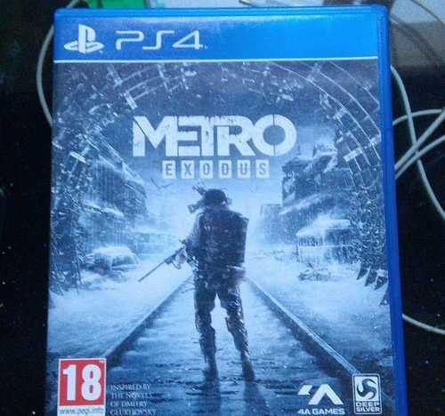 Metro exodus игры ps4 playstation 4