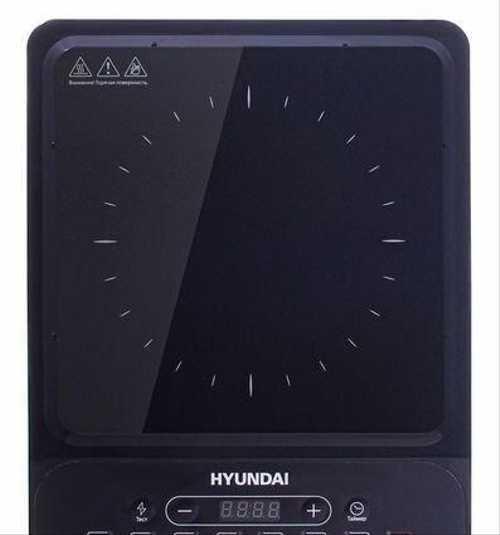 Плита Индукционная Hyundai HYC-0101 черный стеклок