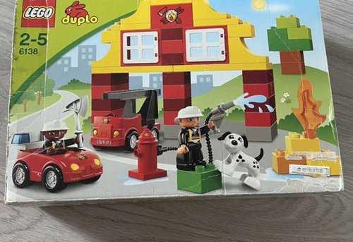 Lego duplo 6138 пожарная станция