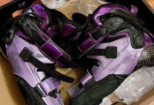 Роликовые коньки FR skates - sofia purple boot