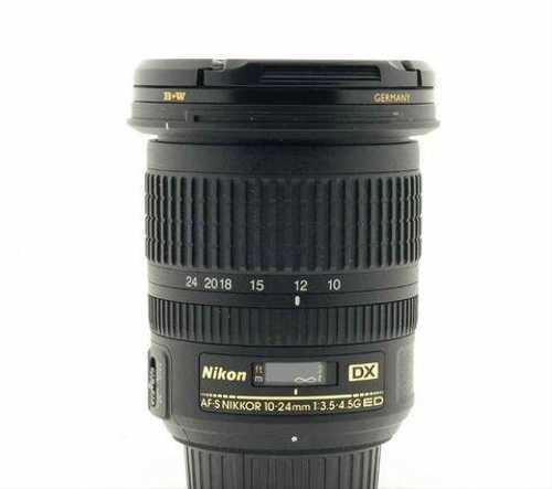 Фотообъектив Nikon 10-24mm f/3.5-4.5G ED AF-S DX