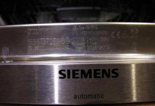 Посудомоечная машина Siemens SE66T372EU (60см)