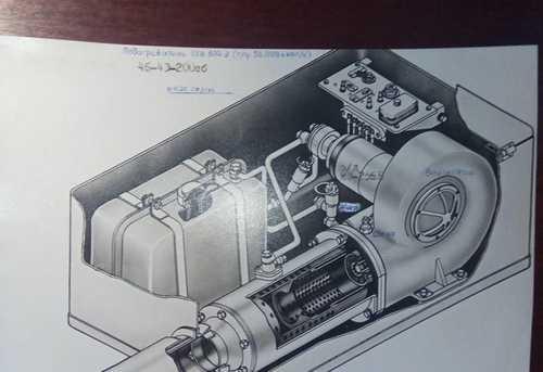 Подогреватель двигателя пгв -800