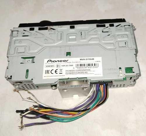 Магнитола Pioneer 110UB с блютуз модулем