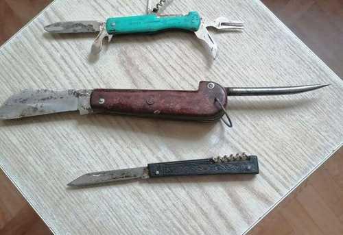 Ножи перочинные 3 штуки