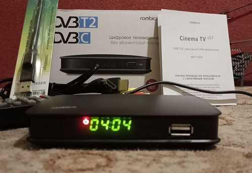 Rombica Cinema TV v07 DVB-T2/C тв приставка WiFi