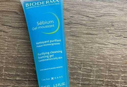 Bioderma Sebium очищающий гель для умывания