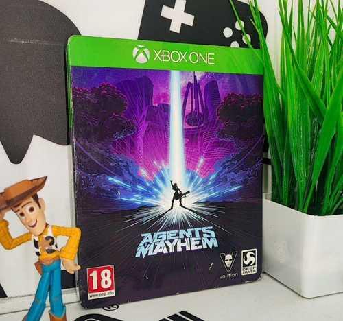 Agents of Mayhem. Steelbook Издание (Xbox) Б/У