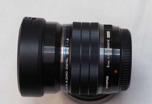 Olympus 8/1.8 Fish-Eye