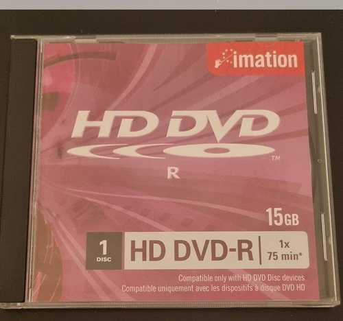 Диск для записи Imation HD DVD-R