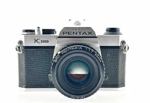 Pentax K1000 + f/1.7 50mm