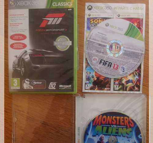 Игры на xbox 360 fifa 13 forza motorsport 3