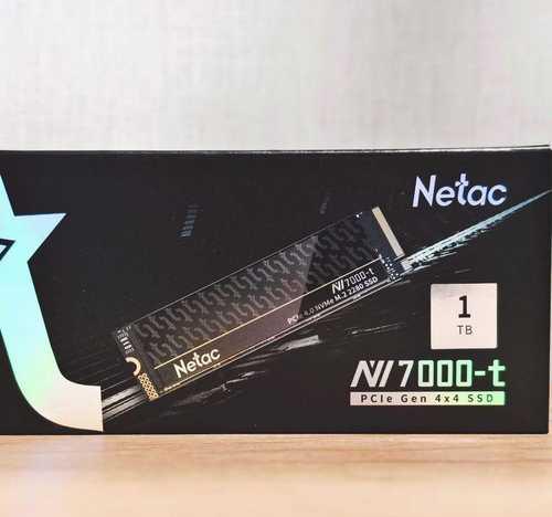 SSD Netac NV7000-t Me, 1TB, Новый