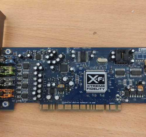 Звуковая карта PCI-E creative X-Fi Xtreme SB0790