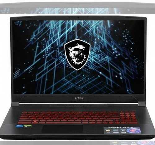 Ноутбук MSI GF76 Katana B12UCX черный